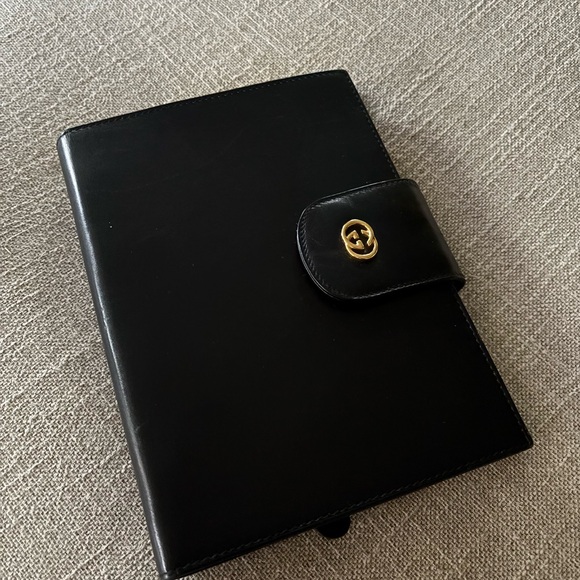 Accessories | Gucci Vintage Agenda Calendar | Poshmark